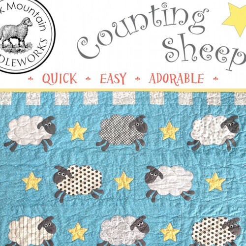 Counting Sheep applique Baby Quilt Pattern From: Black - Etsy