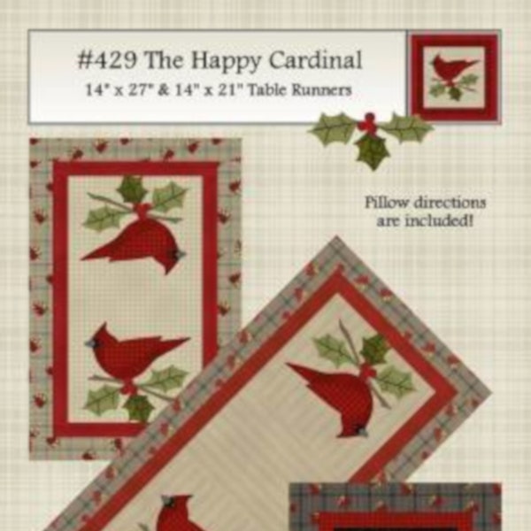 Cardinal Quilt Pattern - Etsy