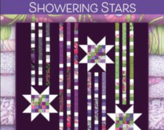 Showering Stars quilt Pattern From: Robin Pickens - Etsy
