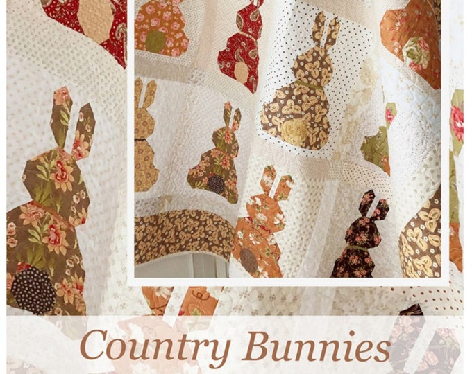 Country Bunnies *quilt Pattern* By: Margot Languedoc Designs - the ...