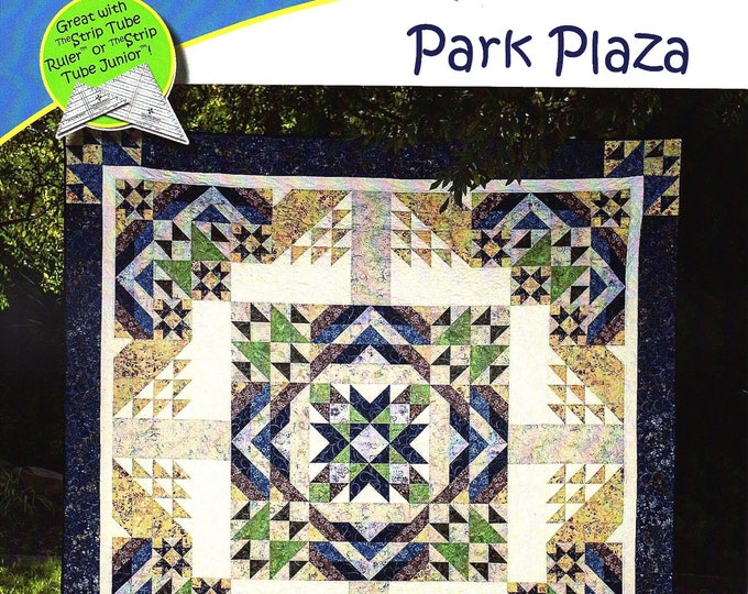 Park Plaza *6-month Block of the Month Quilt Pattern* By: Daniela Stout ...