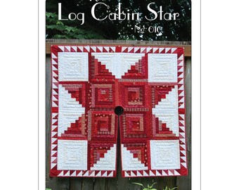 Log Cabin Tree Skirt Pattern - Etsy