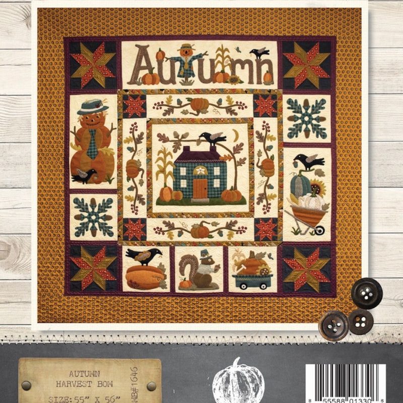 Fall Quilt Pattern - Etsy