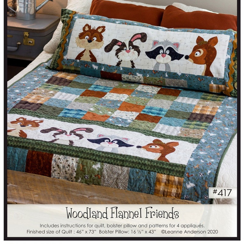 Woodland Quilt Kit - Etsy