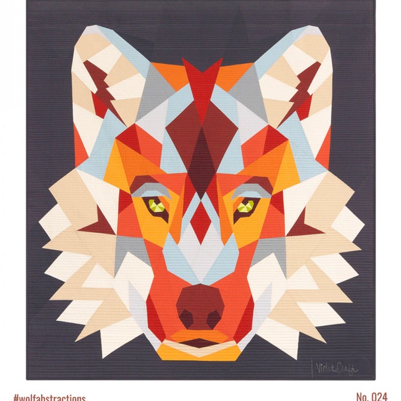 Wolf Quilt Pattern - Etsy