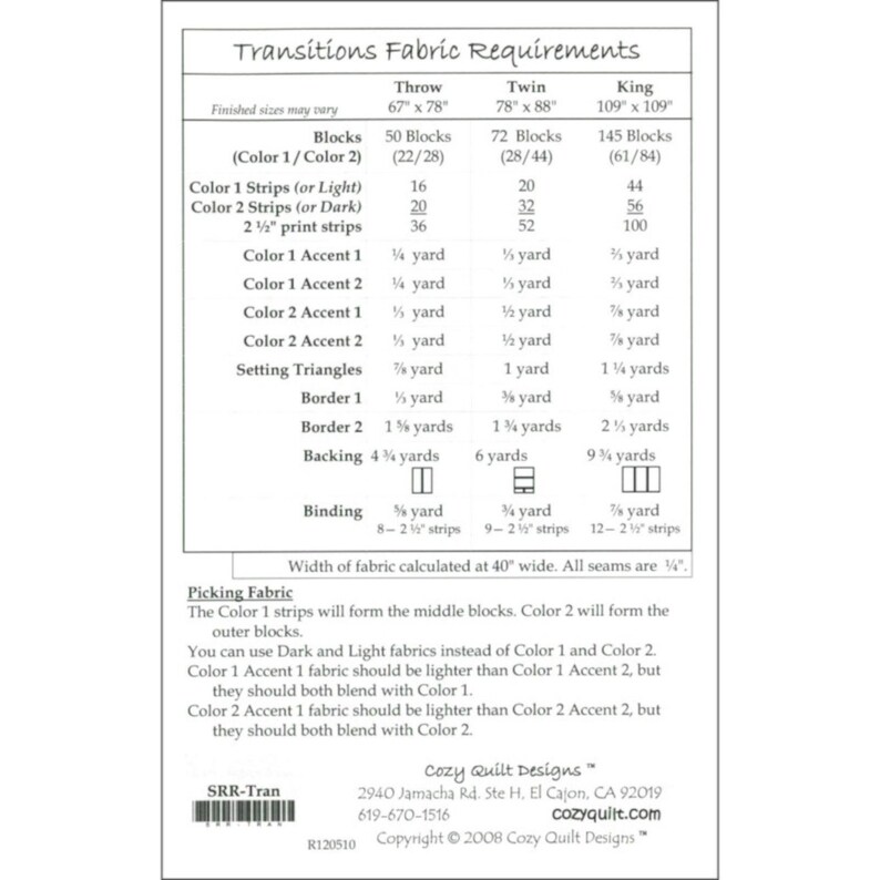 Transitions pieced Quilt Pattern By: Daniela Stout for Cozy - Etsy
