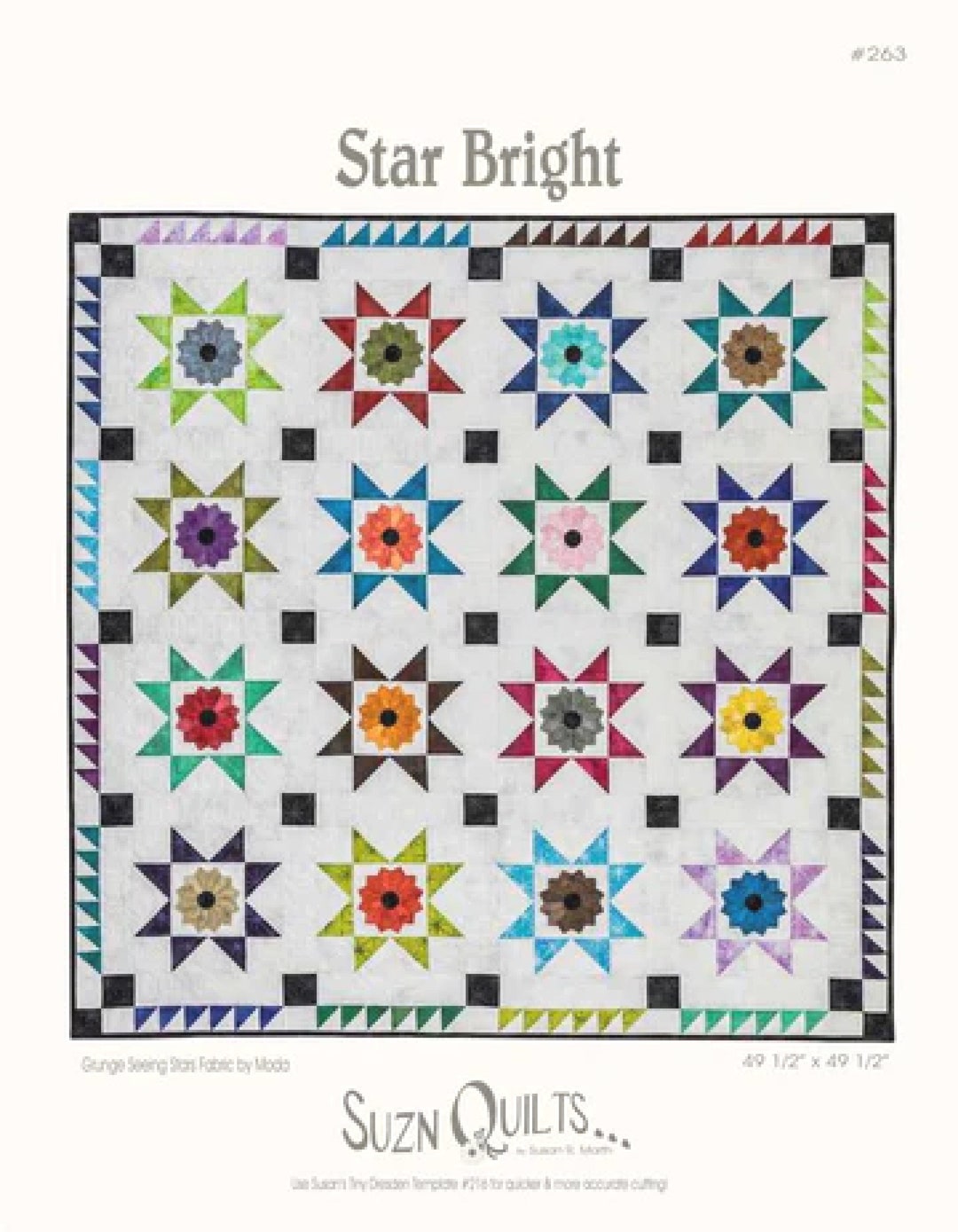Star Bright *applique Quilt Pattern* From: Suzn Quilts #263 - Etsy