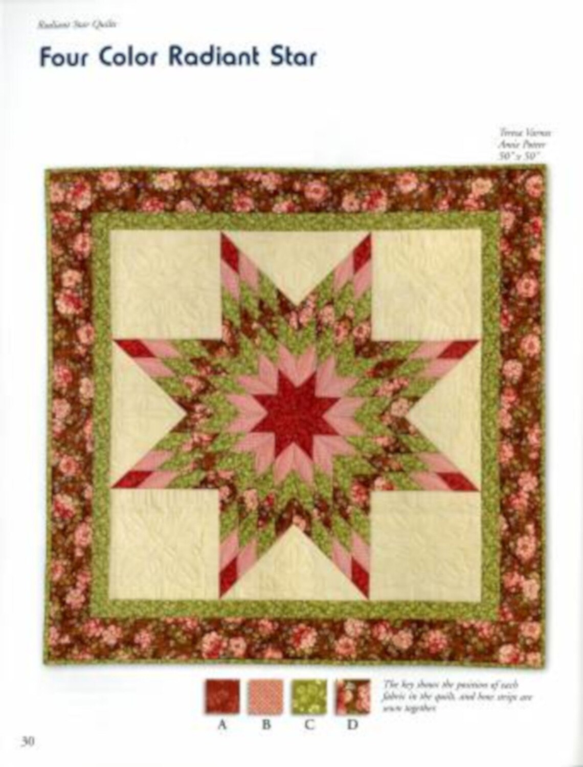 Radiant Star Quilts *pattern Book* By: Eleanor Burns for Quilt in a Day - Etsy