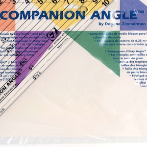 Companion Angle Triangle Ruler 1" - 5 1/2" By: EZ Quilting - Darlene ...