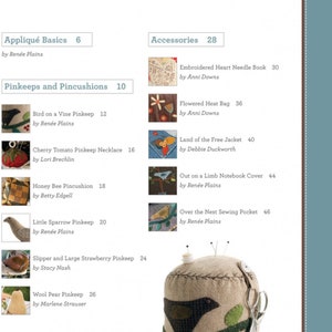 Sweet & Simple Wool *applique Pattern Book* From CAT Publishing - Etsy