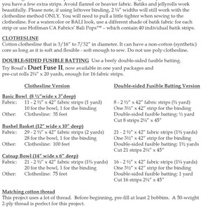 Bali Bowls (revisited) *sewing Pattern - 3 Sizes* From: Aunties Two ...