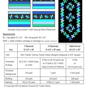Strip & Twist *quilt Pattern - Uses the Lil' Twister Tool* From ...