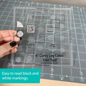 6" Curvy Log Cabin Trim Tool *acrylic* By: Jean Ann Wright - Creative ...