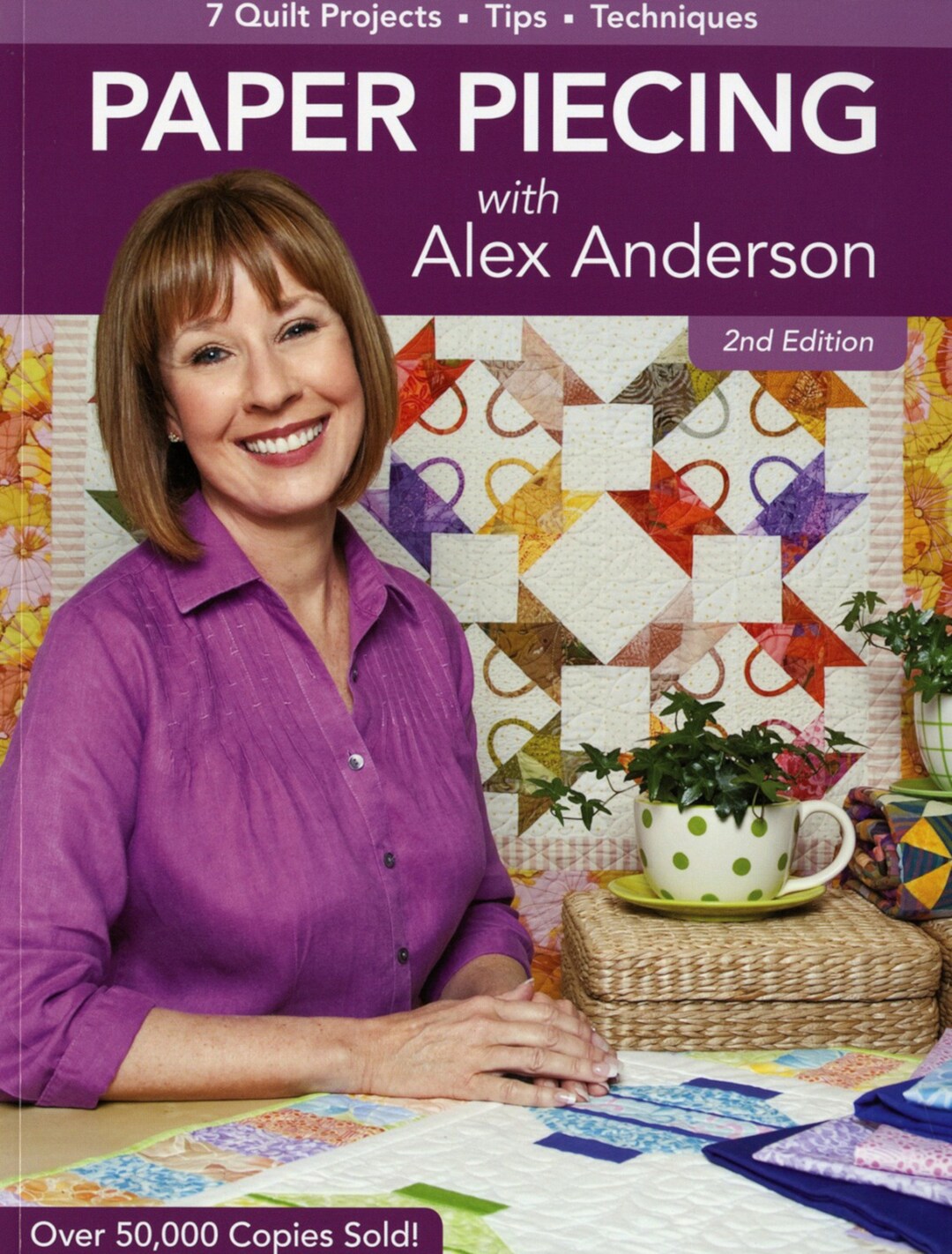 Paper Piecing-2nd Edition instruction & Pattern Book By: Alex Anderson ...