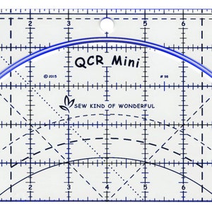 Mini Quick Curve Ruler *acrylic* From: Sew Kind of Wonderful - Etsy