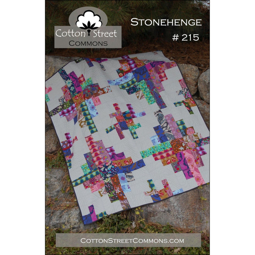 Stonehenge quilt Pattern By: Marcea Owen Cotton Street Commons 215 - Etsy