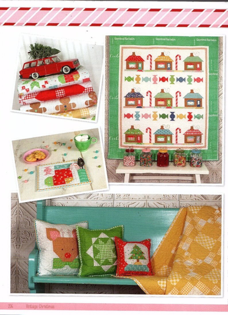 Vintage Christmas *spiral-bound Project Book* By: Lori Holt - It's Sew ...