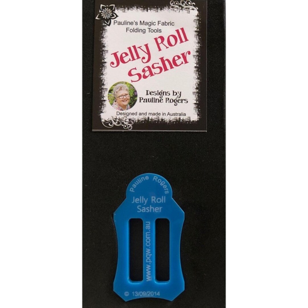 Sasher Collection - Jelly Roll Sasher *fold Fabric With Batting" * By ...