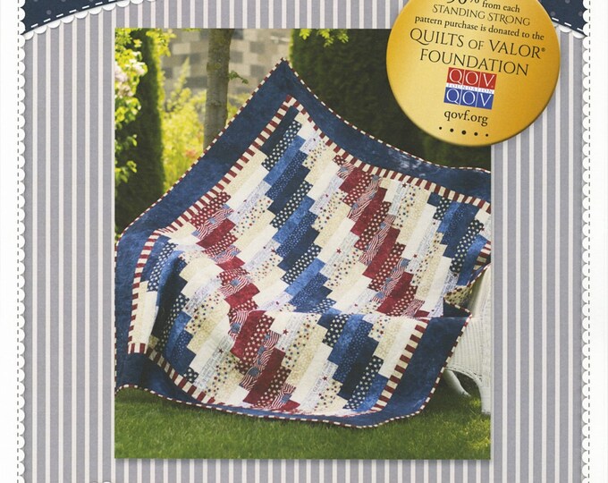 Standing Strong quilts of Valor Pattern By: Jennifer Bosworth Shabby ...