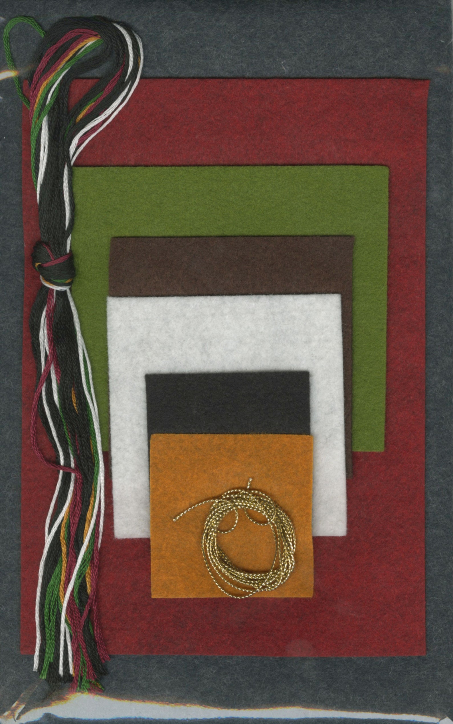 Charcoal Mittens *six (6) Ornament Kit* By: Rachel T. Pellman, Rachel's ...