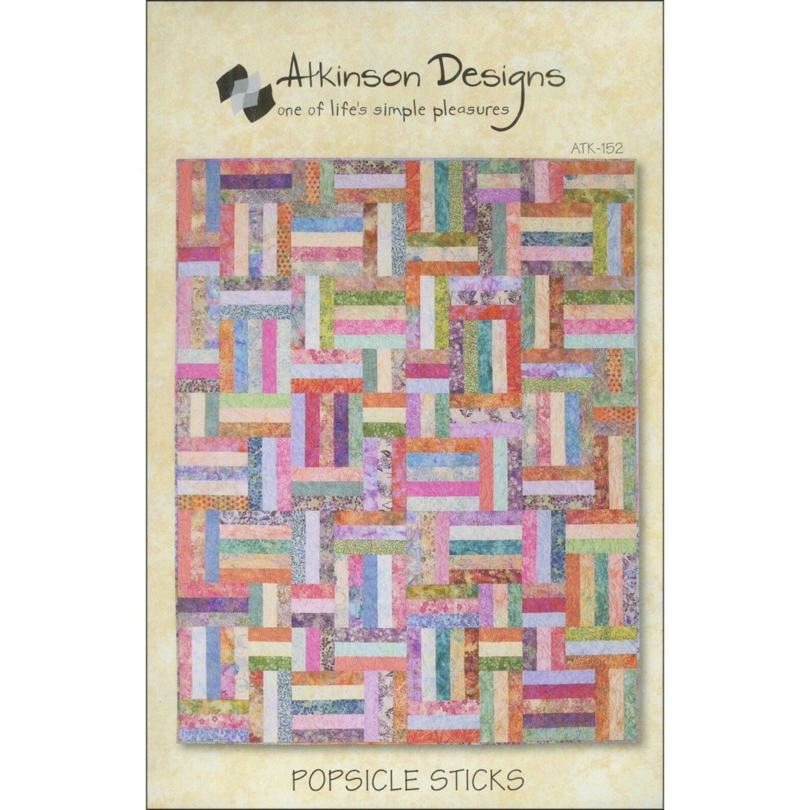 Popsicle Sticks quilt Pattern Jelly Roll Friendly By: - Etsy