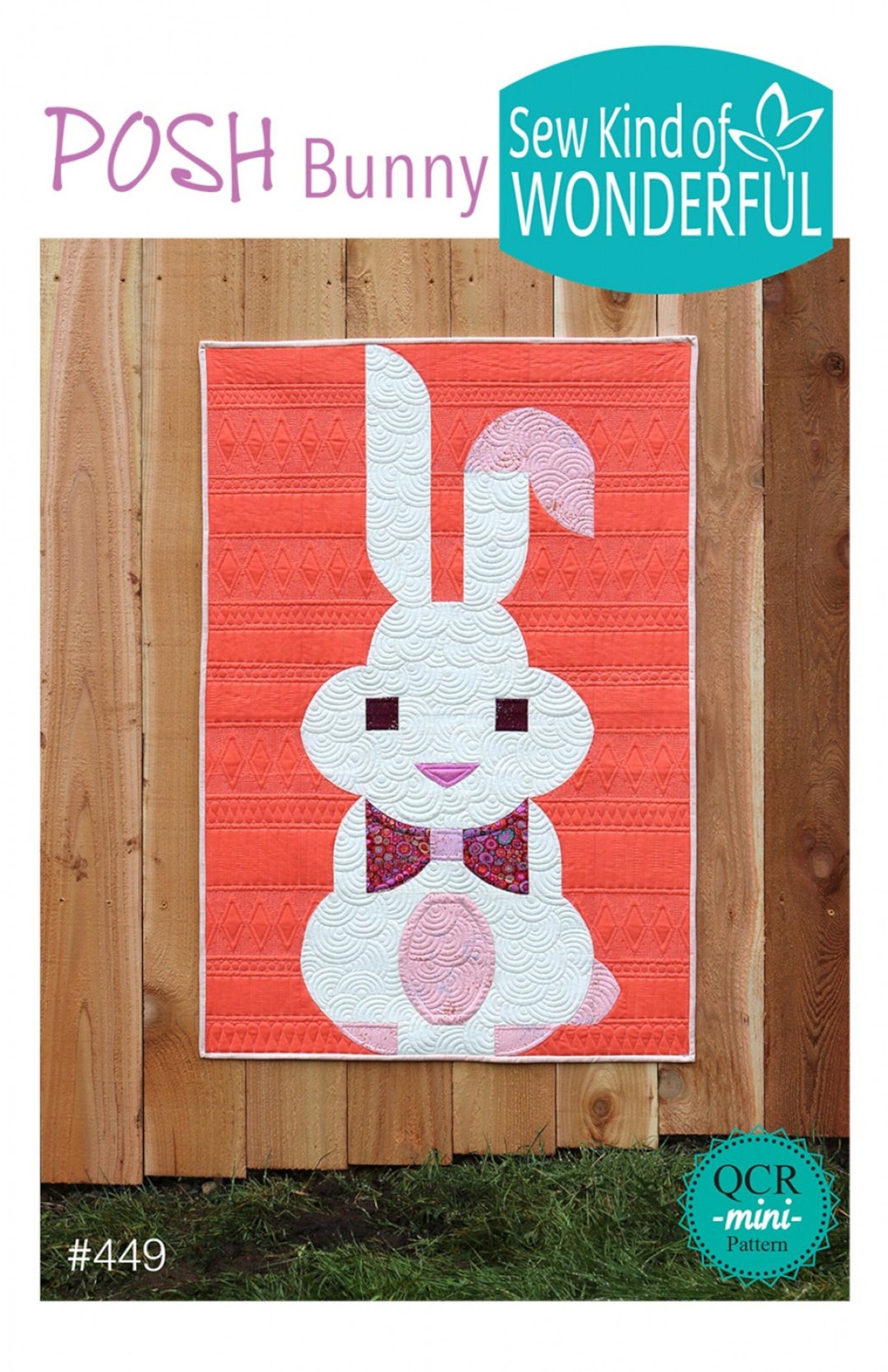 Posh Bunny *quick Curve Ruler Quilt Pattern* From: Sew Kind of ...