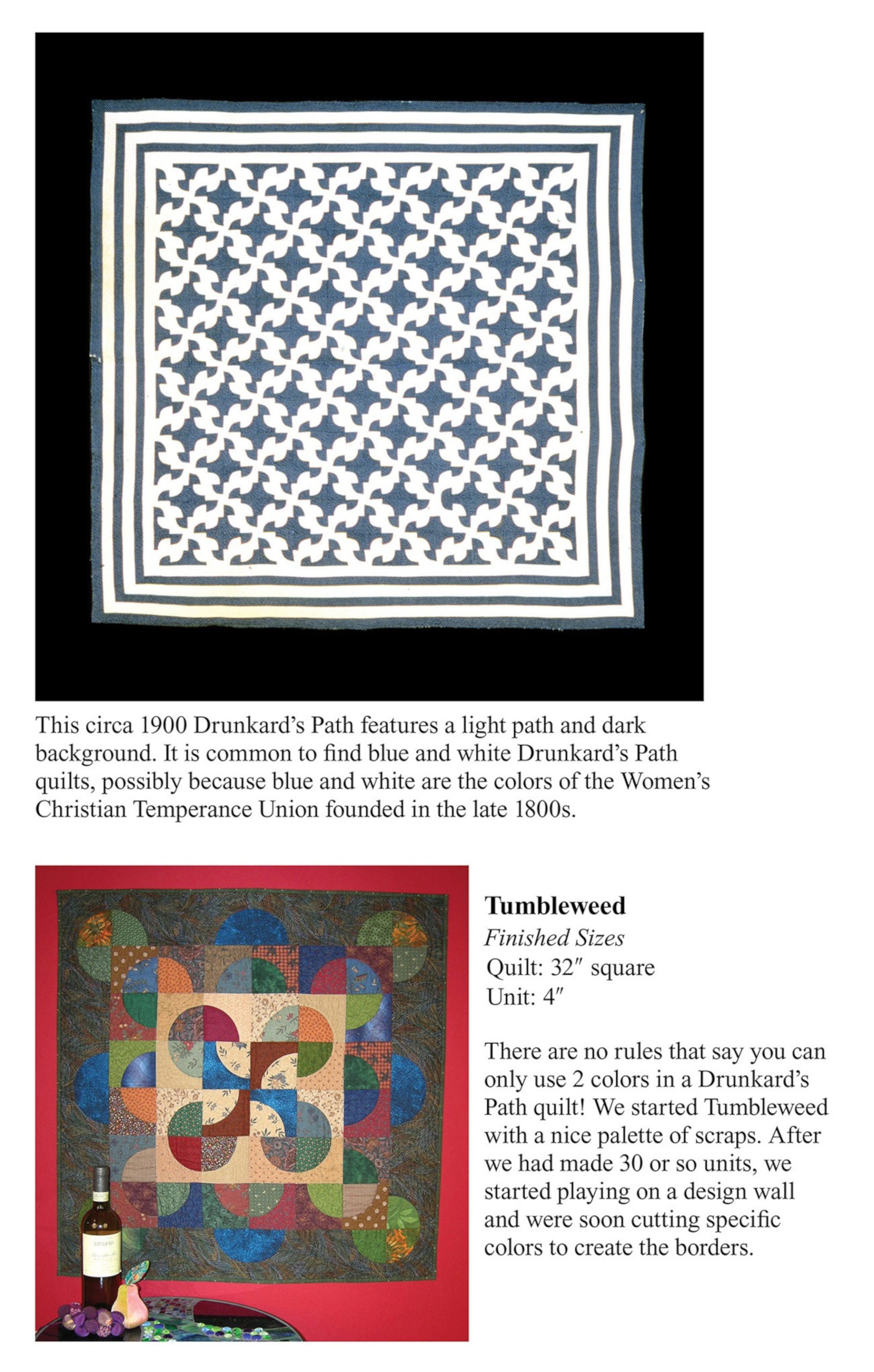 DRUNKARD S PATH SET Perfect Patchwork Acrylic Templates Etsy