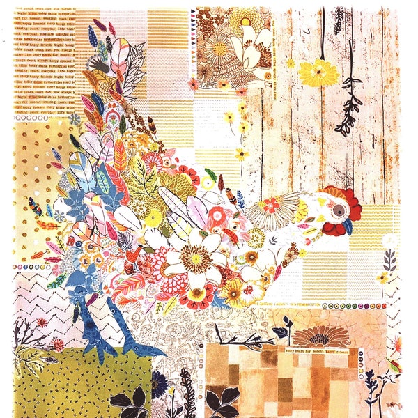 Laura Heine Collage Kits - Etsy