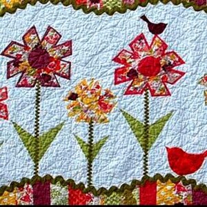 Dizzy Lizzy *pieced & Applique Quilt Pattern* By: Janice Liljenquist - Abby Lane Quilts - Etsy