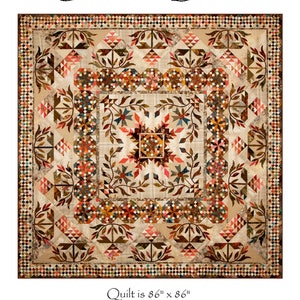 Common Bride pieced & Applique Quilt Pattern By: Edyta Sitar Laundry ...