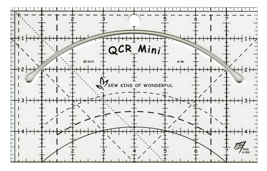 Mini Quick Curve Ruler *acrylic* From: Sew Kind of Wonderful - Etsy