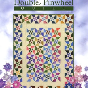 Double Pinwheel *quilt Pattern Book* By: Eleanor Burns of Quilt in a Day #1044 - Etsy