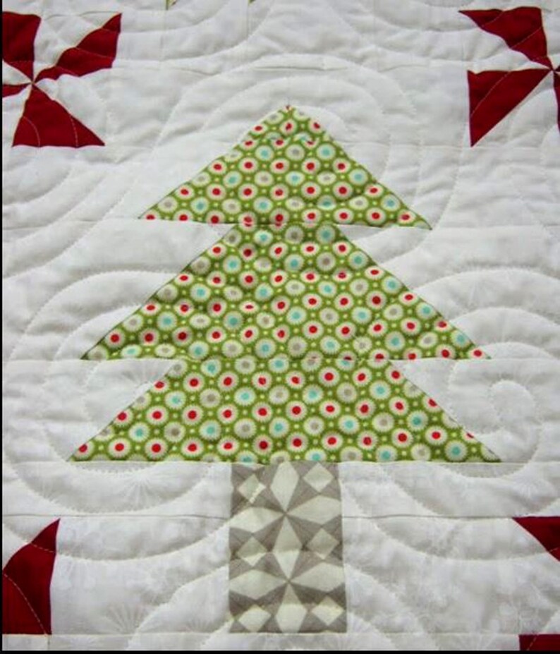 Poppa's Tree Farm quilt Pattern Designed By: Karen M. - Etsy