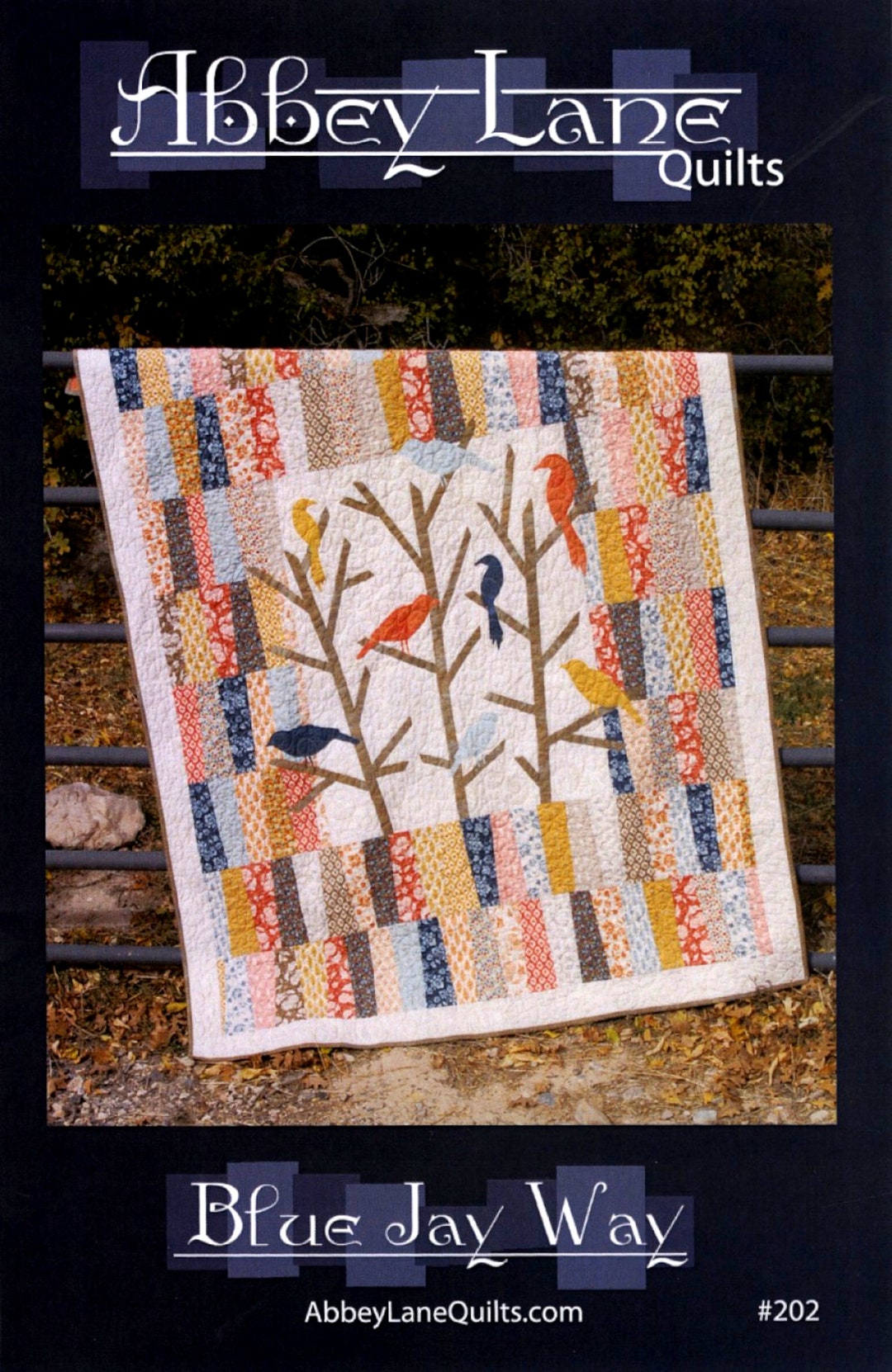 Blue Jay Way quilt Pattern From: Abbey Lane Quilts 202 - Etsy