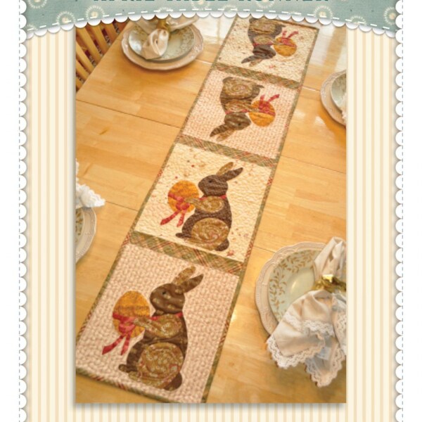 Bunny Table Runner - Etsy