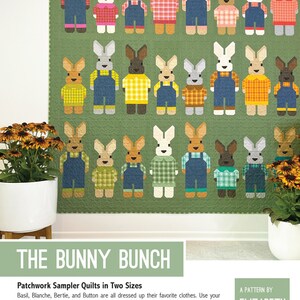 The Bunny Bunch *patchwork Sampler Quilt Pattern* By: Elizabeth Hartman ...