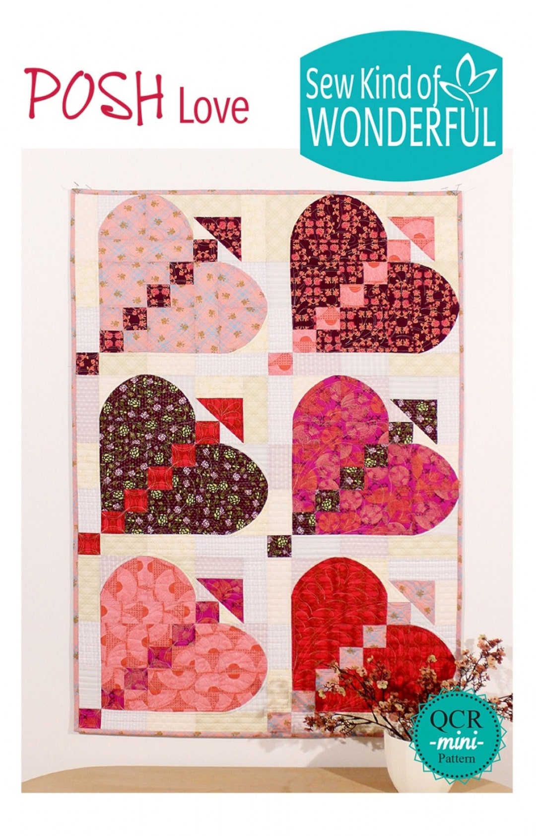 Posh Love *quick Curve Mini Ruler Quilt Pattern* From: Sew Kind of ...