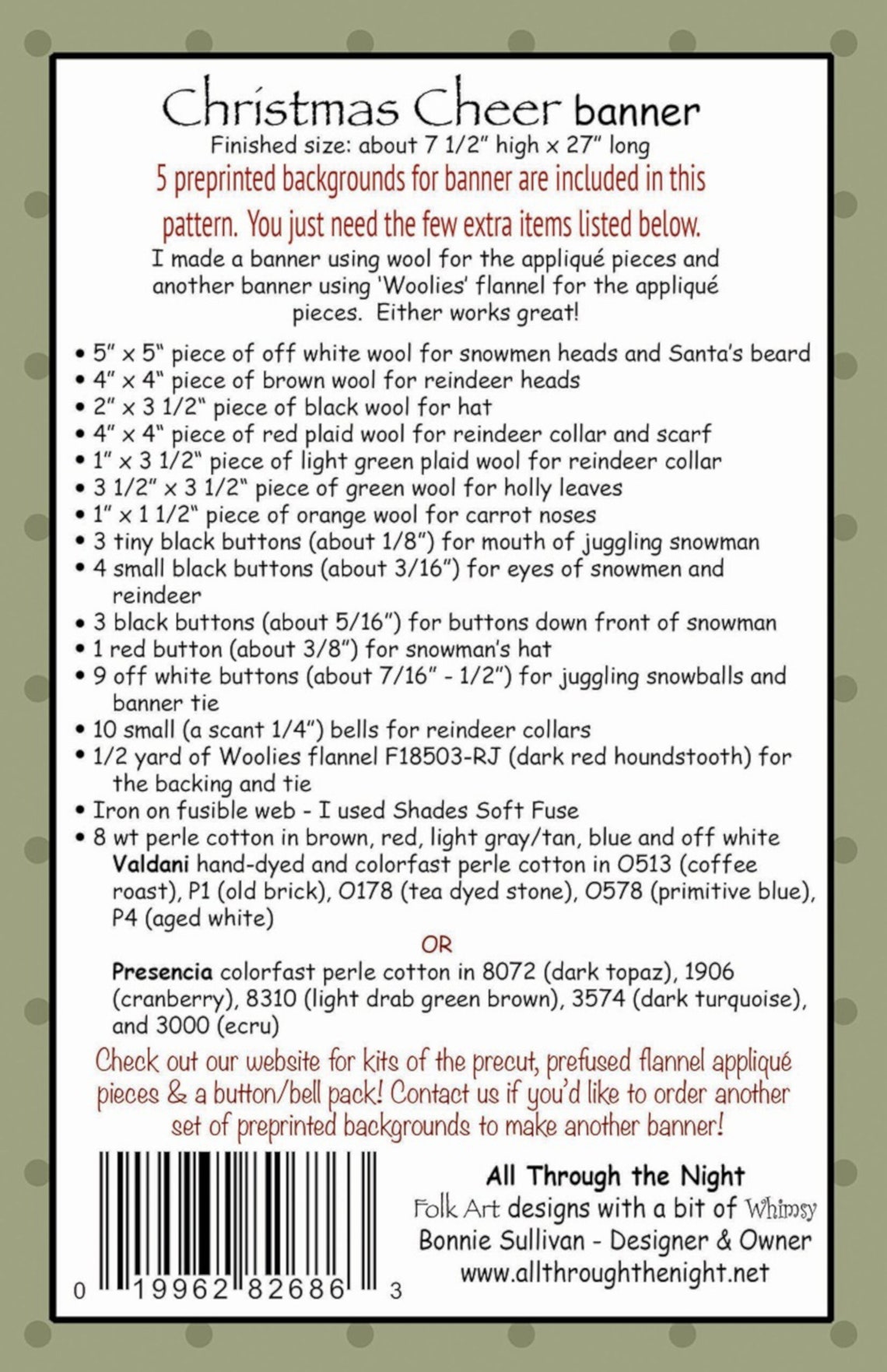 CHRISTMAS CHEER BANNER 5 Preprinted Banner Backgrounds - Etsy