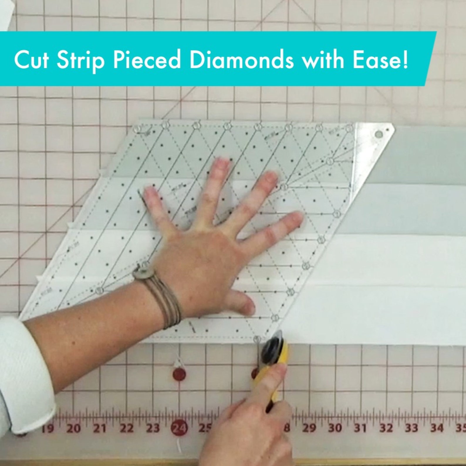 60 Degree DIAMOND Ruler acrylic Template/ruler By: - Etsy
