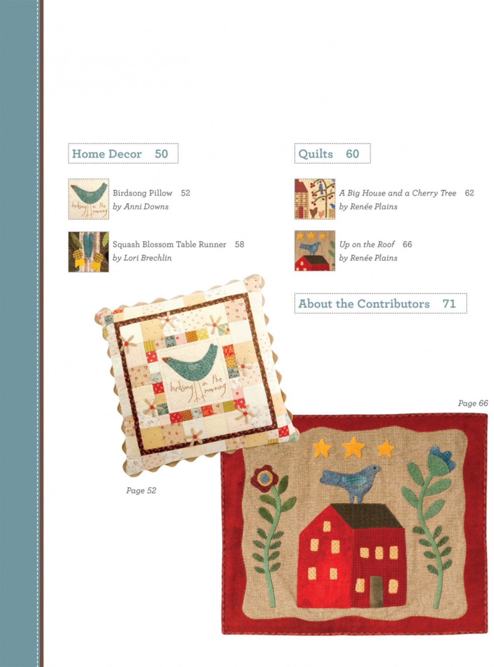 Sweet & Simple Wool Applique Pattern Book From CAT Publishing | Etsy