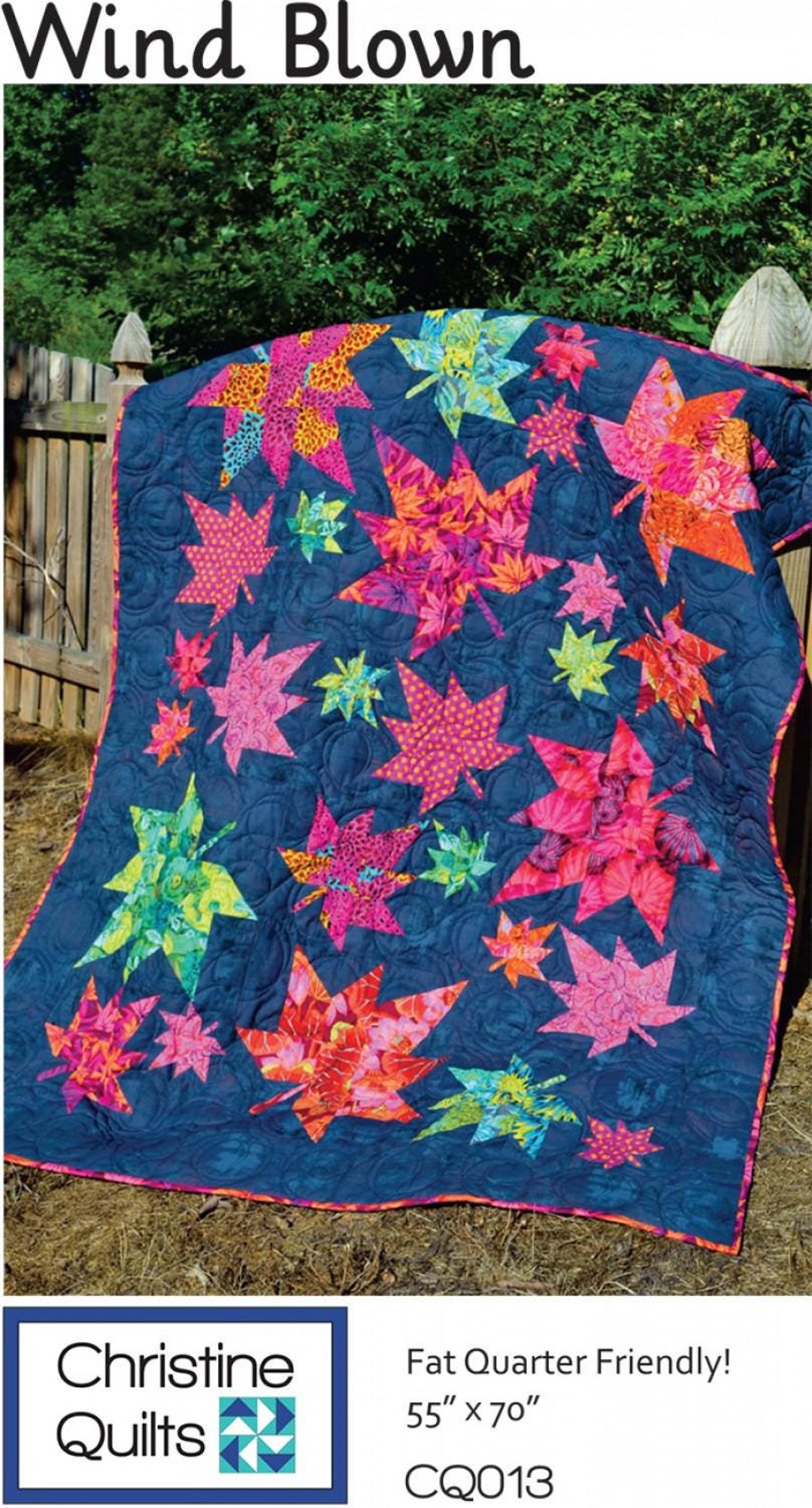 Wind Blown *quilt Pattern* By: Christine Quilts CQ013 - Etsy