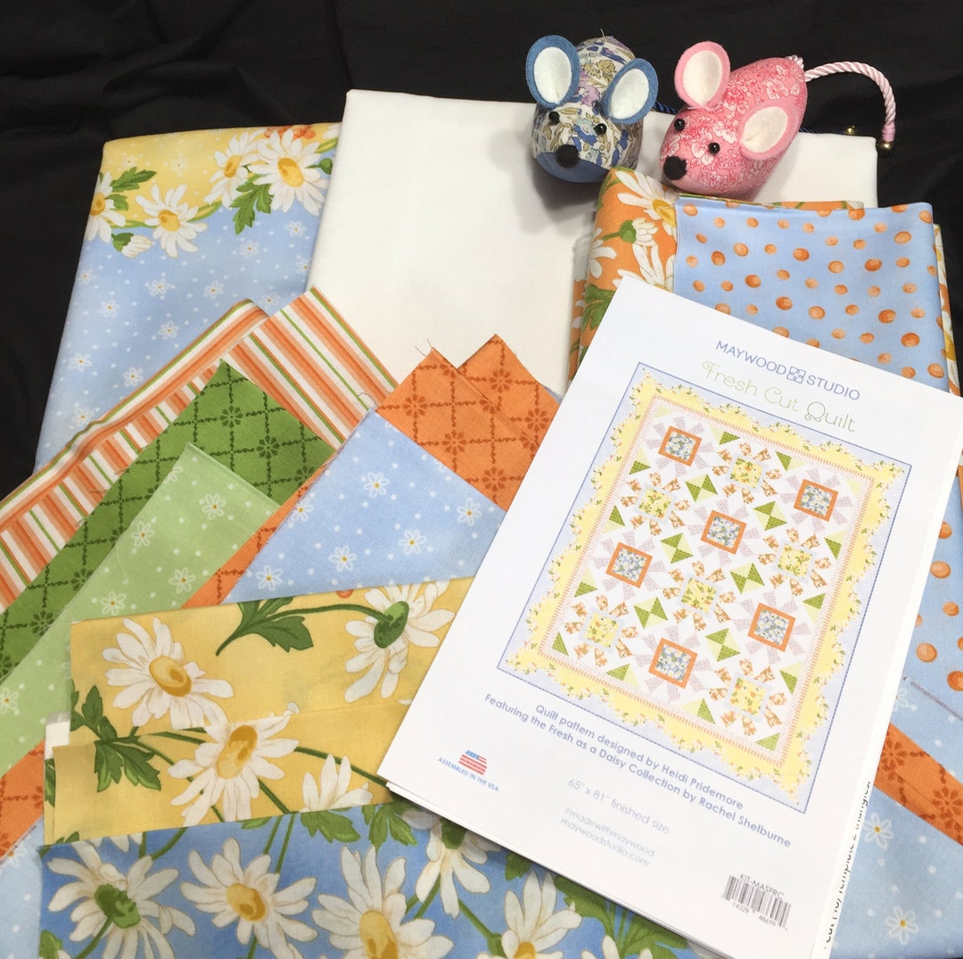 Fresh Cut Quilt *quilt Kit* By: Heidi Pridemore for Maywood Studio - Etsy