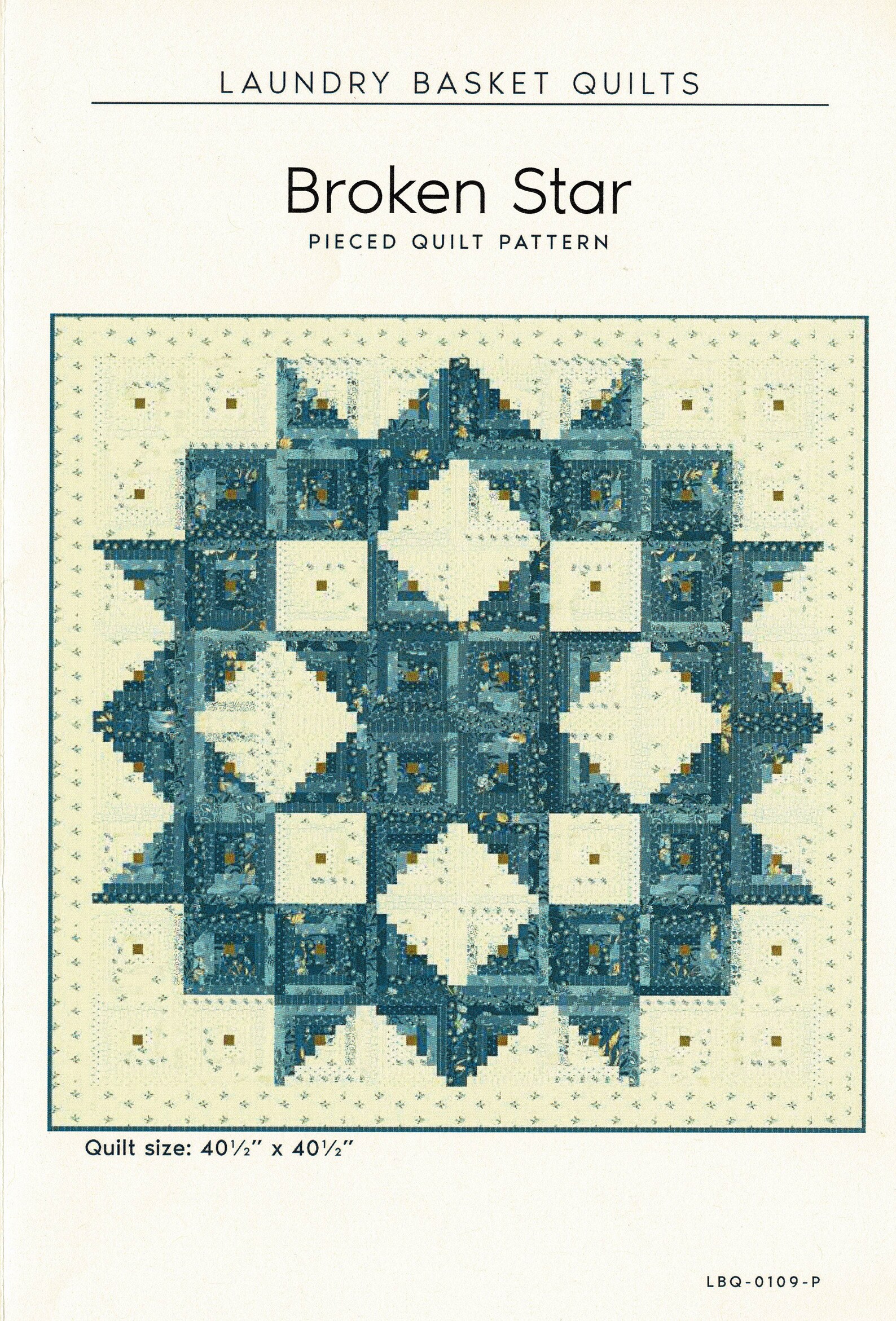 Broken Star log Cabin Quilt Pattern By: Edyta Sitar - Etsy