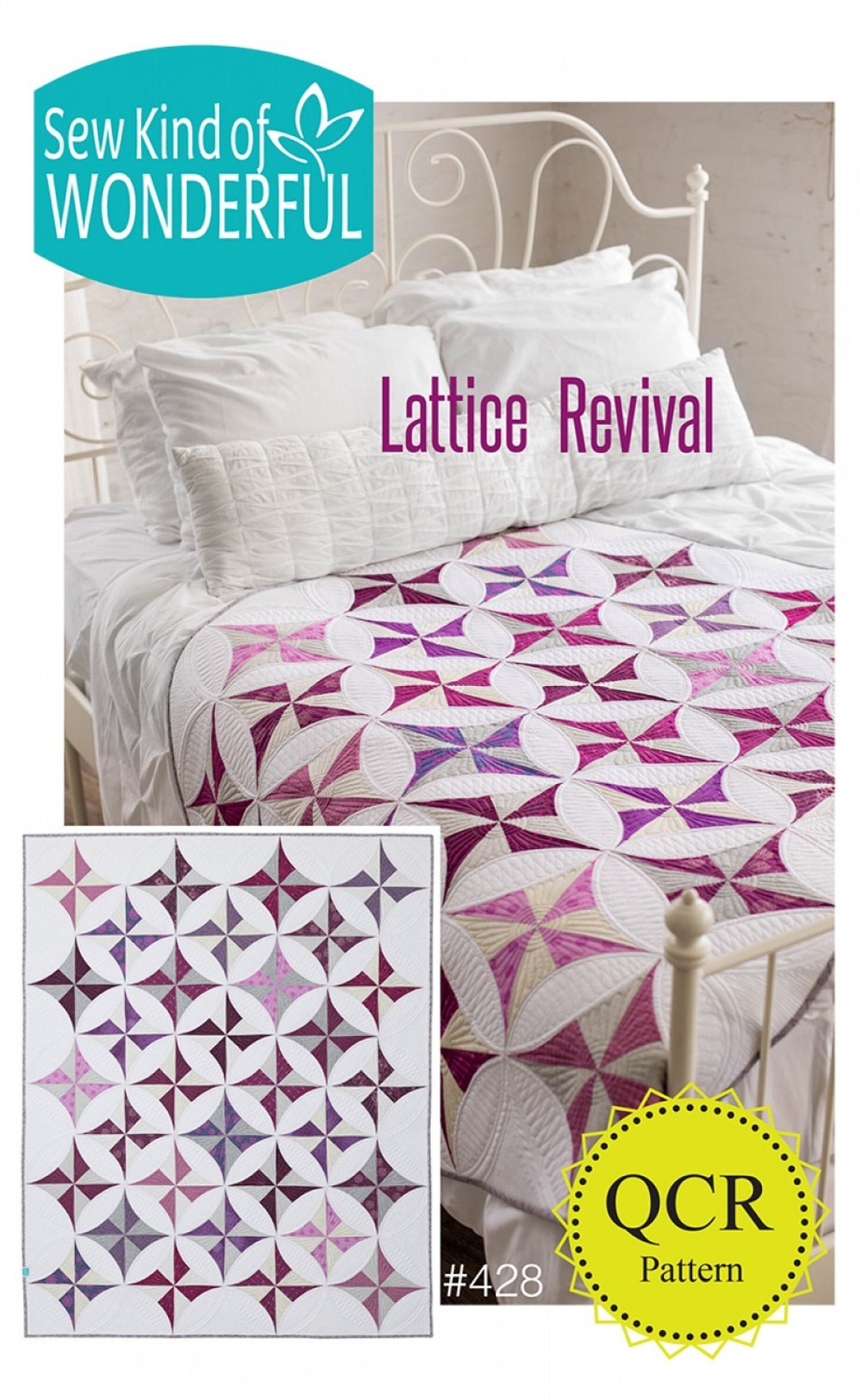 Lattice Revival *quick Curve Ruler Quilt Pattern* From: Sew Kind of ...