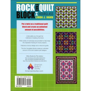 ROCK That QUILT Block - Hourglass *quilt Book* By: Linda J. Hahn ...
