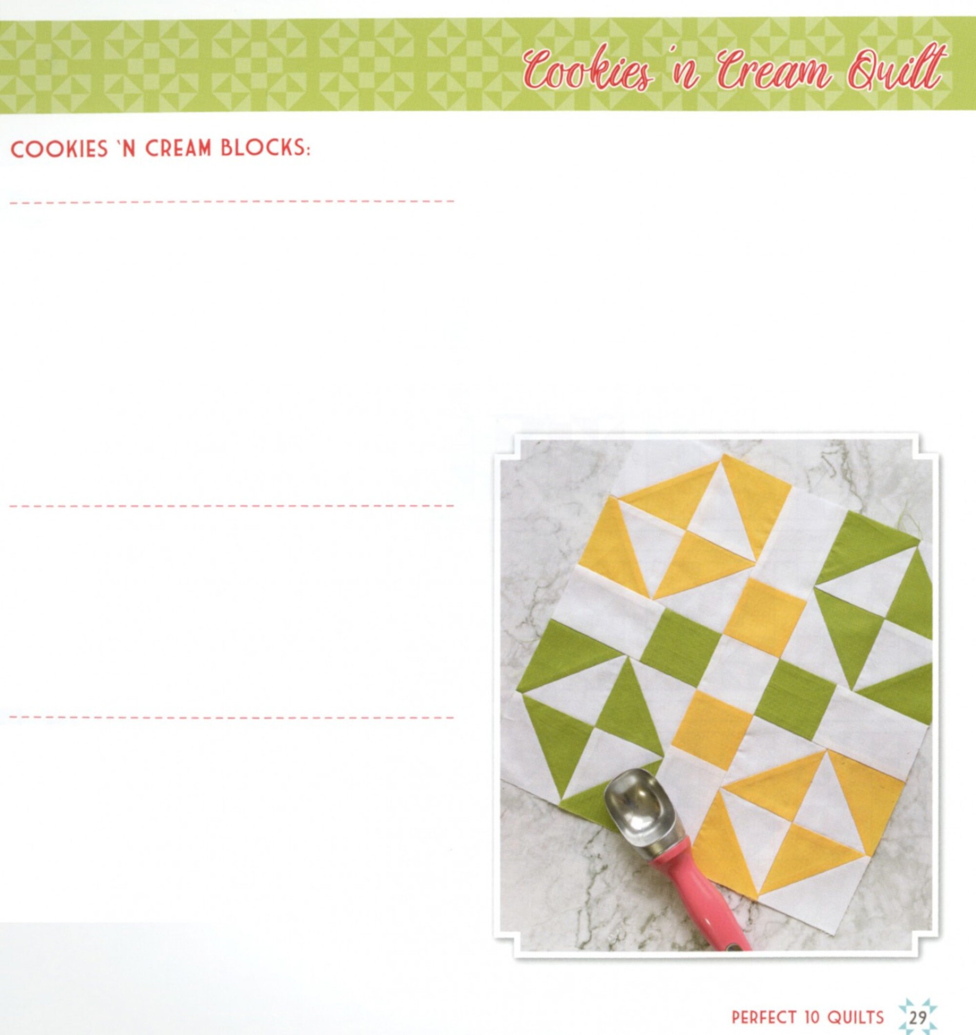 Sewing & Needlecraft It's Sew Emma Perfect 10 Quilts Spiral Bound Book ...