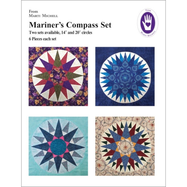 Mariners Compass Quilt Pattern - Etsy