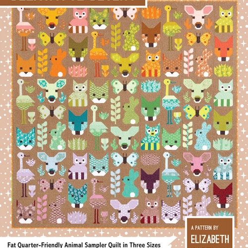 Fab Farm Sampler Quilt Pattern by Elizabeth Hartman EH 069 - Etsy