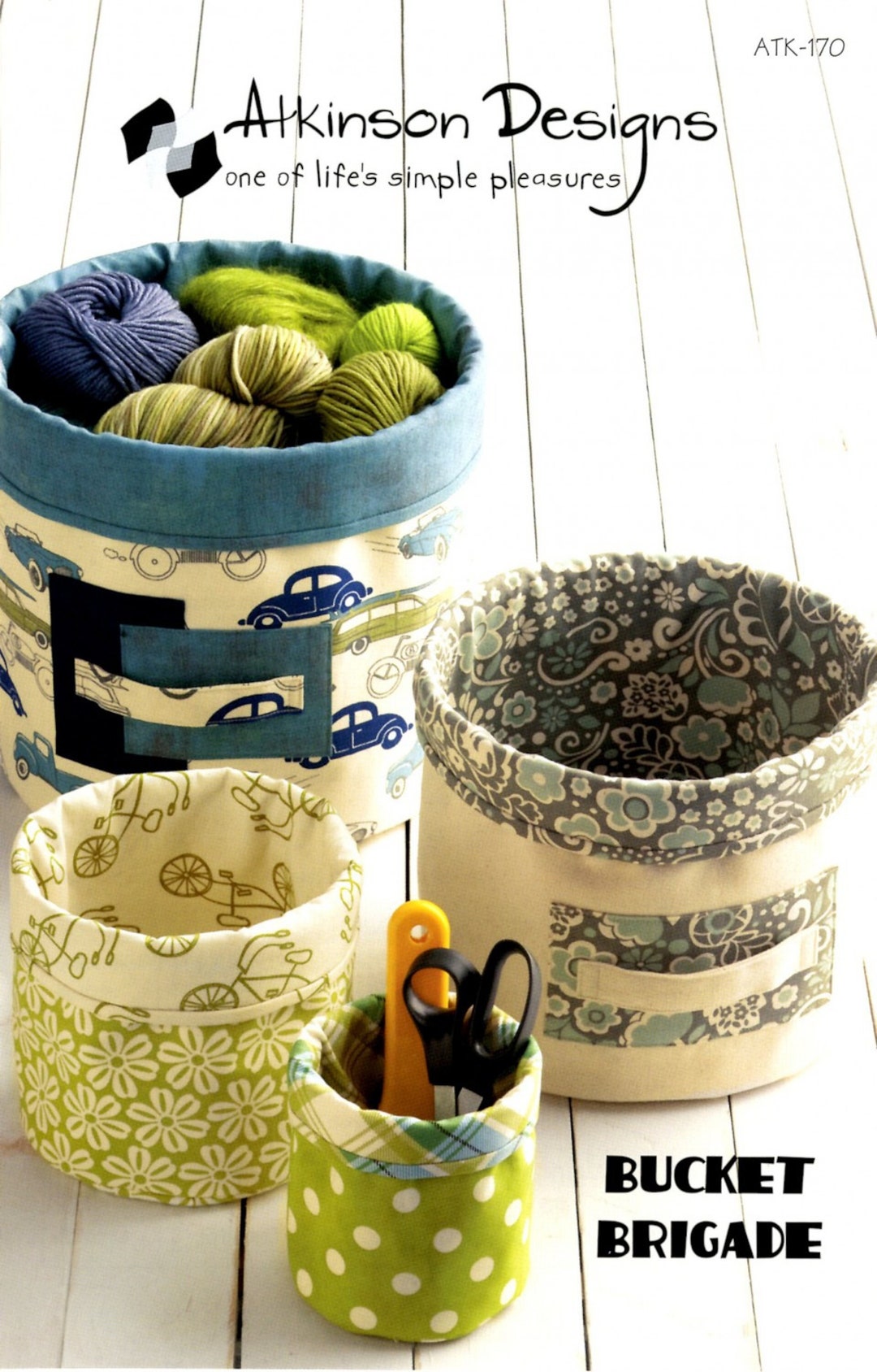 Bucket Brigade craft Pattern By: Atkinson Designs ATK-170 - Etsy