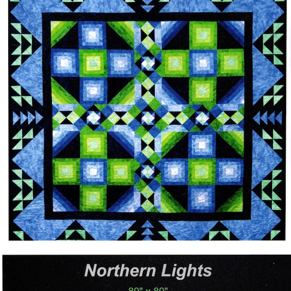 Northern Lights Quilt Pattern - Etsy